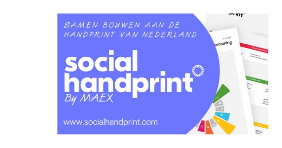 Social Handprint by MAEX | Goede Doelen Nederland
