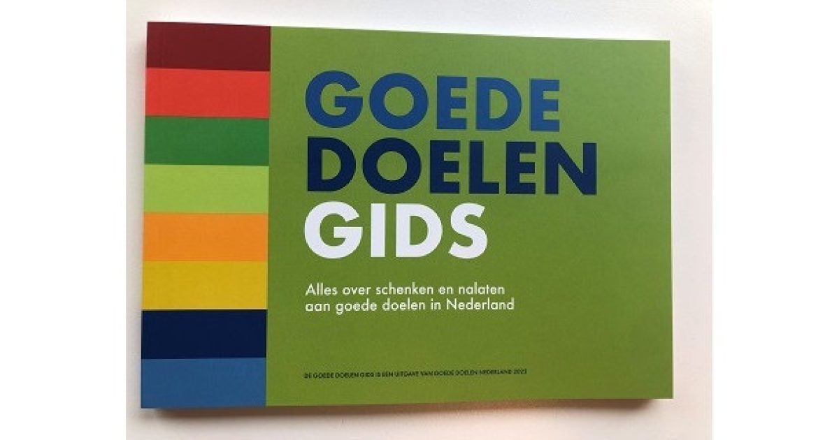 Nieuwe editie Goede Doelen Gids | Goede Doelen Nederland